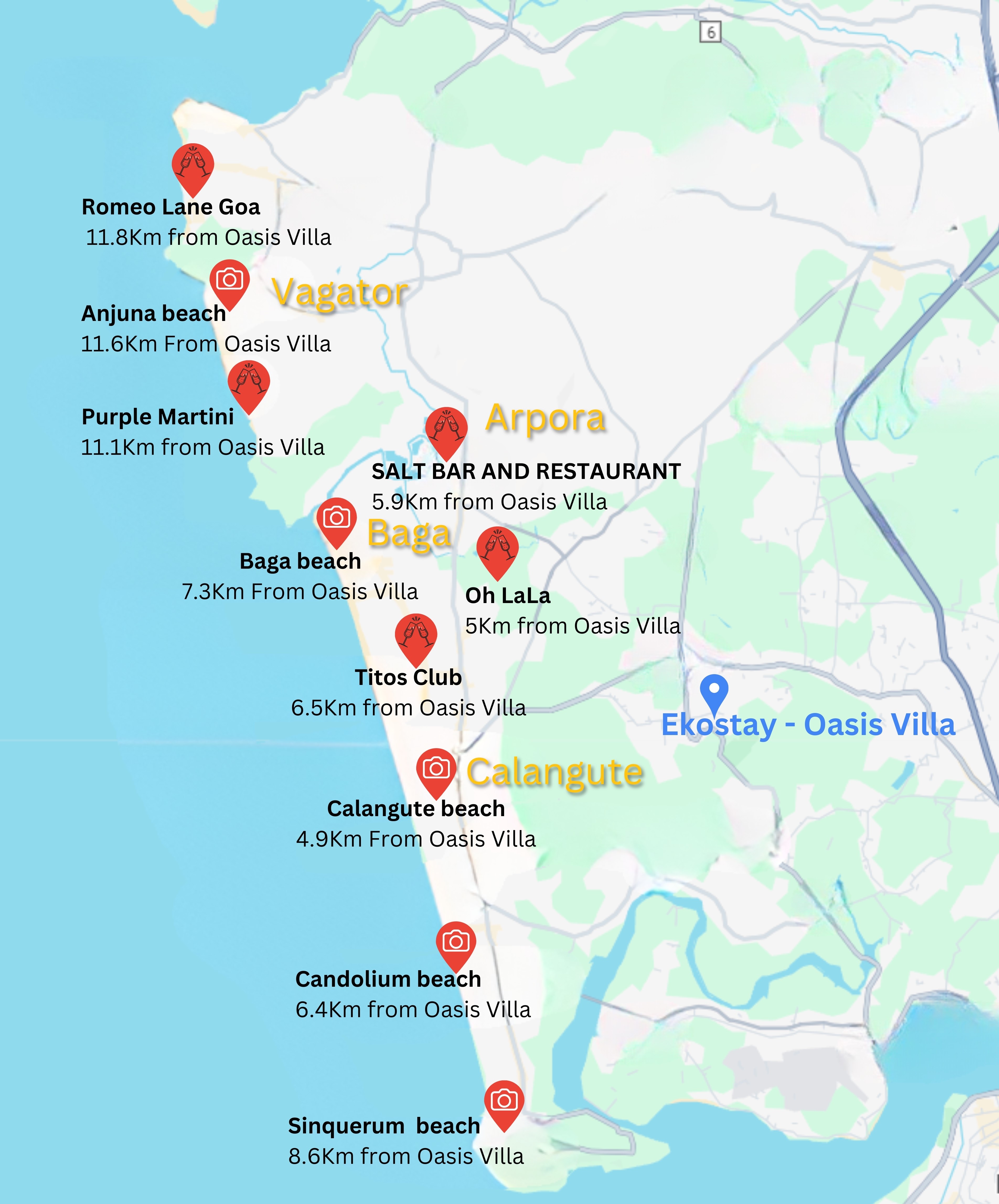 Ekostay Oasis Villa| Book Luxury Villas in Goa with Pool | Flat 26%